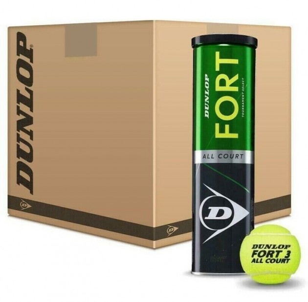 Dunlop Fort All Court 1 eske/ 18 rør. | Racket1